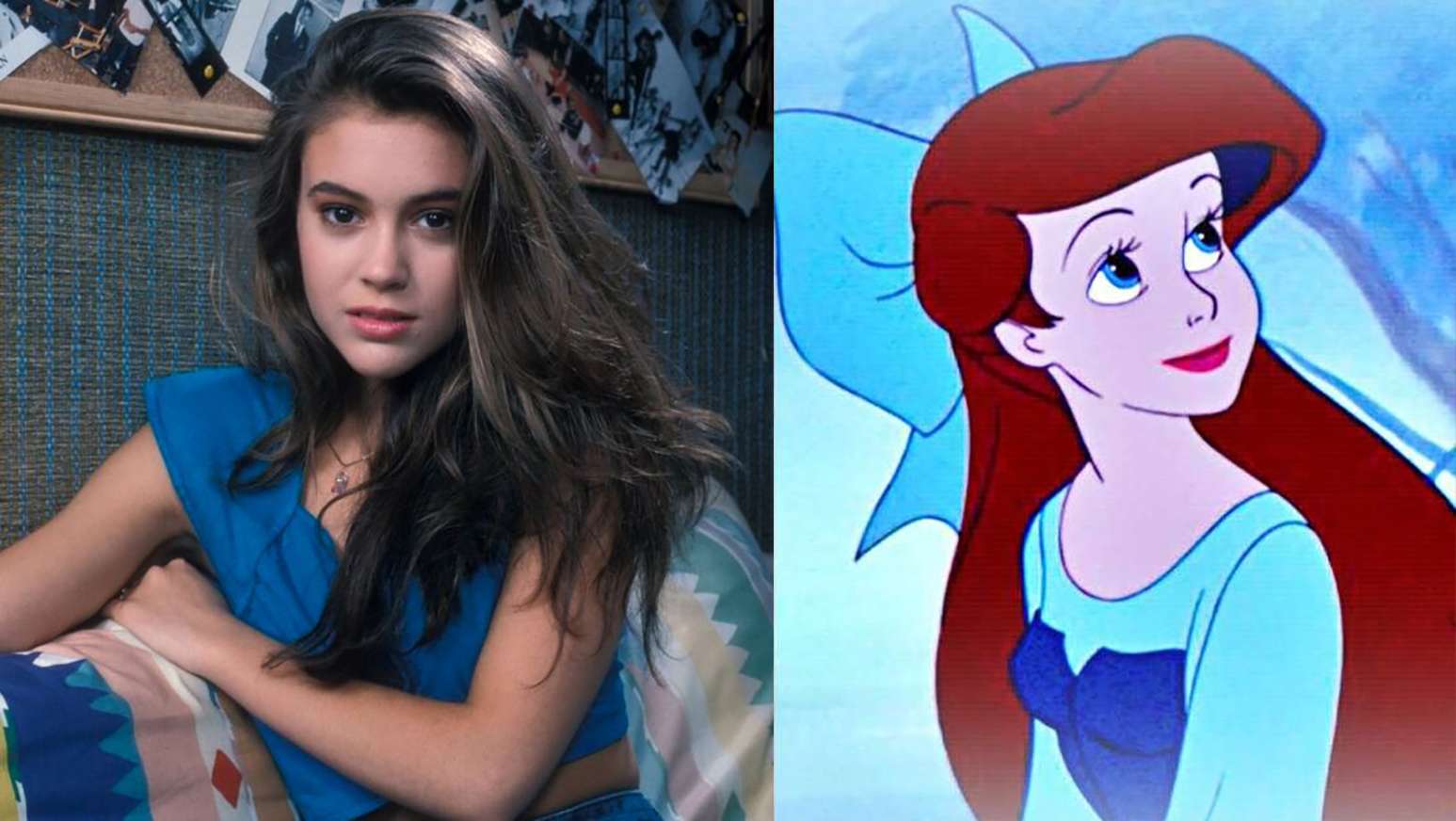 Inspiration for the Little Mermaid – Alyssa Milano Birthday Today - Not ...